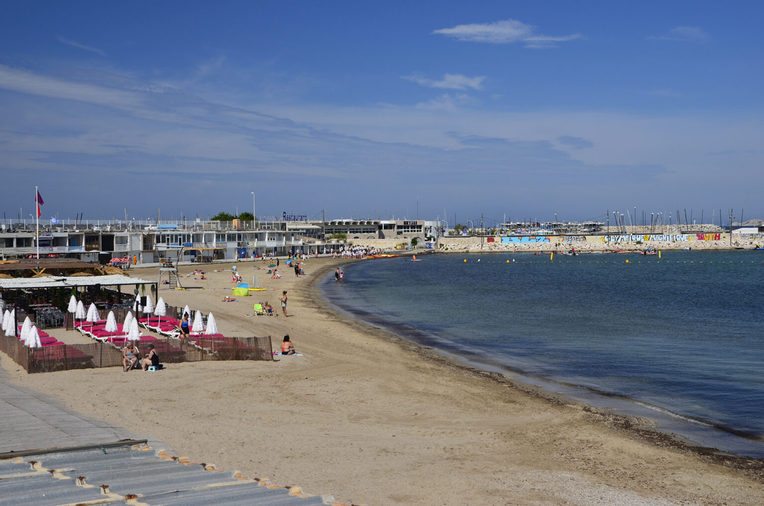 Plage de la Pointe Rouge, Marseille