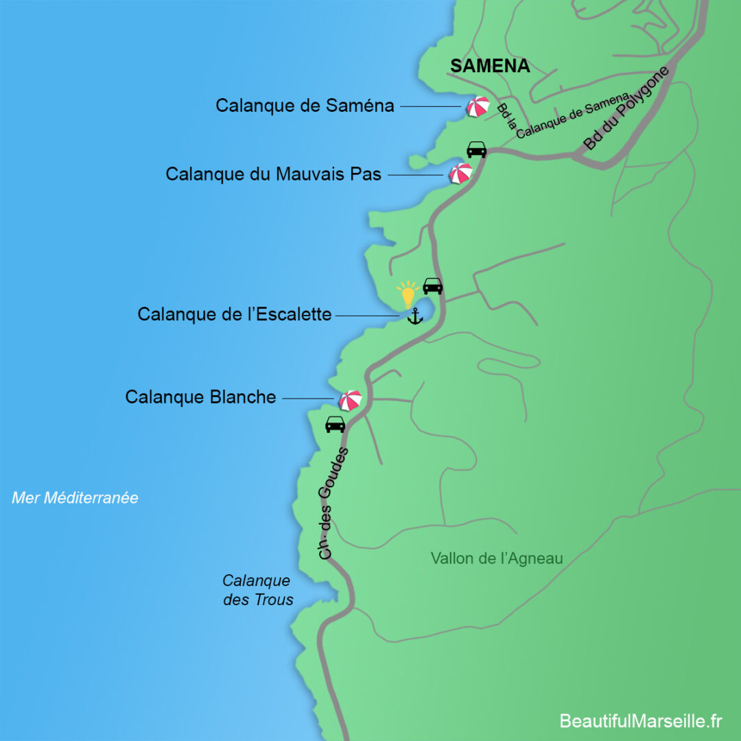 Calanque de Samena, Marseille