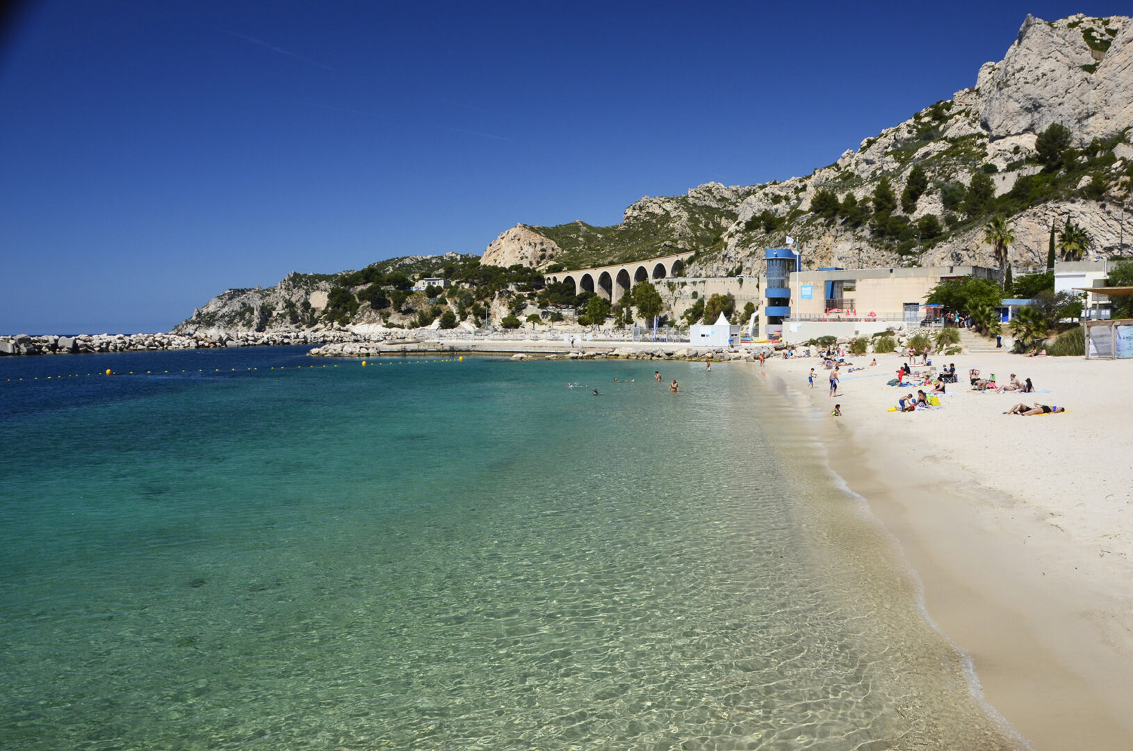 Plage de la Lave, Corbières, l'Estaque, Marseille